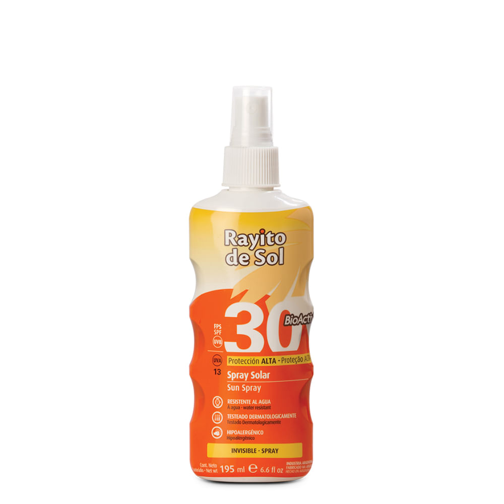 Rayito De Sol Protector Solar En Spray FPS 30 - Perfumerías Pigmento