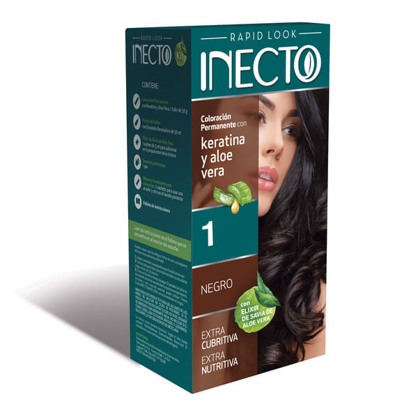 Inecto Kit Coloración Permanente Rapid Look - Perfumerías Pigmento