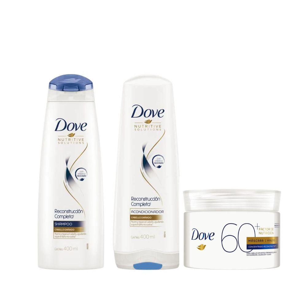 Dove Kit Capilar Reconstrucción Completa - Perfumerías Pigmento