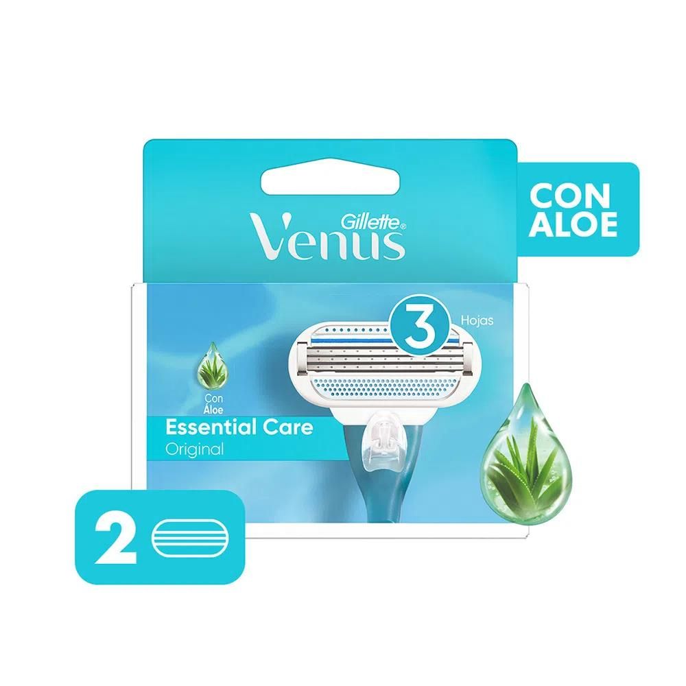 Gillette Cartuchos Máquina Para Afeitar Venus Original - Perfumerías ...