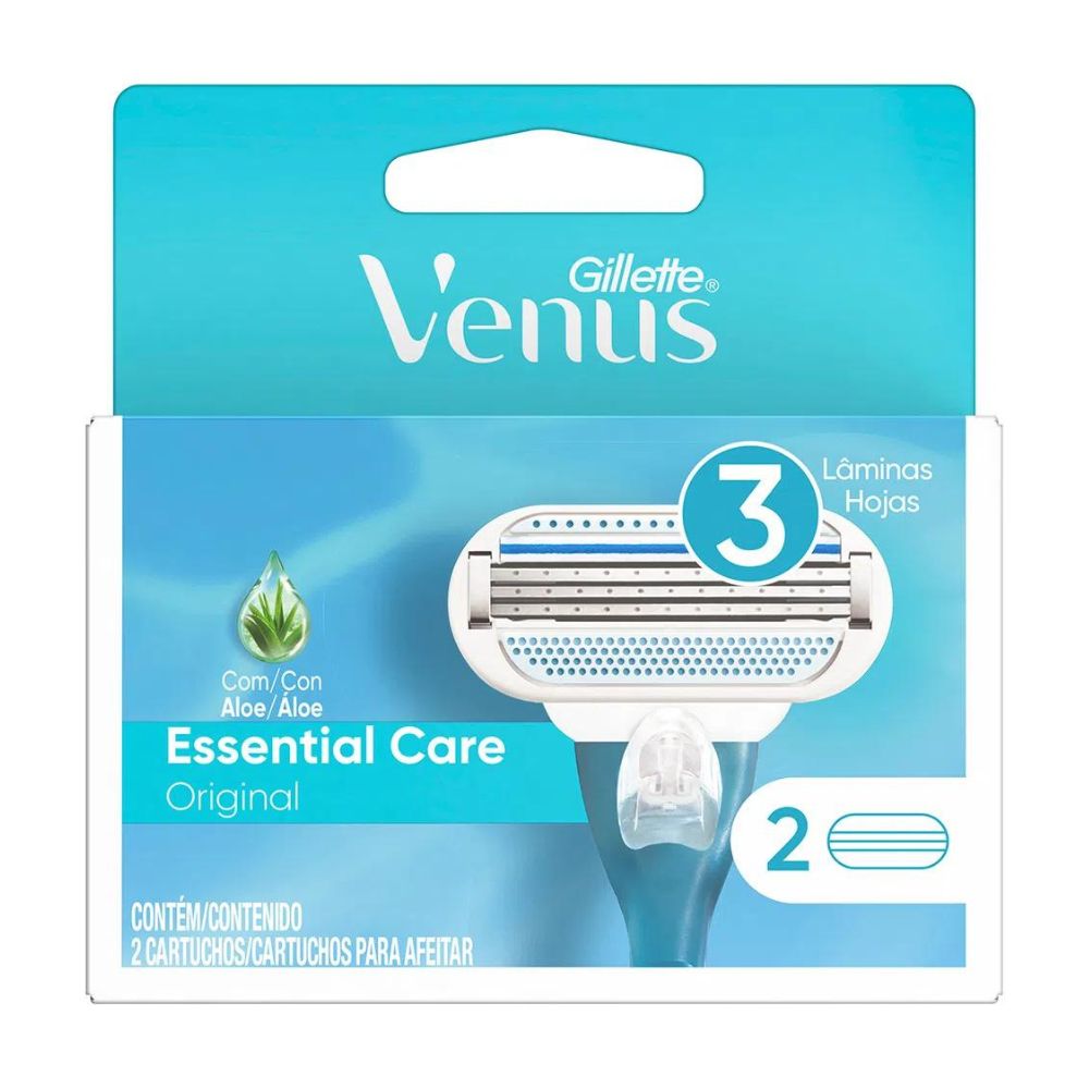 Gillette Cartuchos Máquina Para Afeitar Venus Original - Perfumerías ...