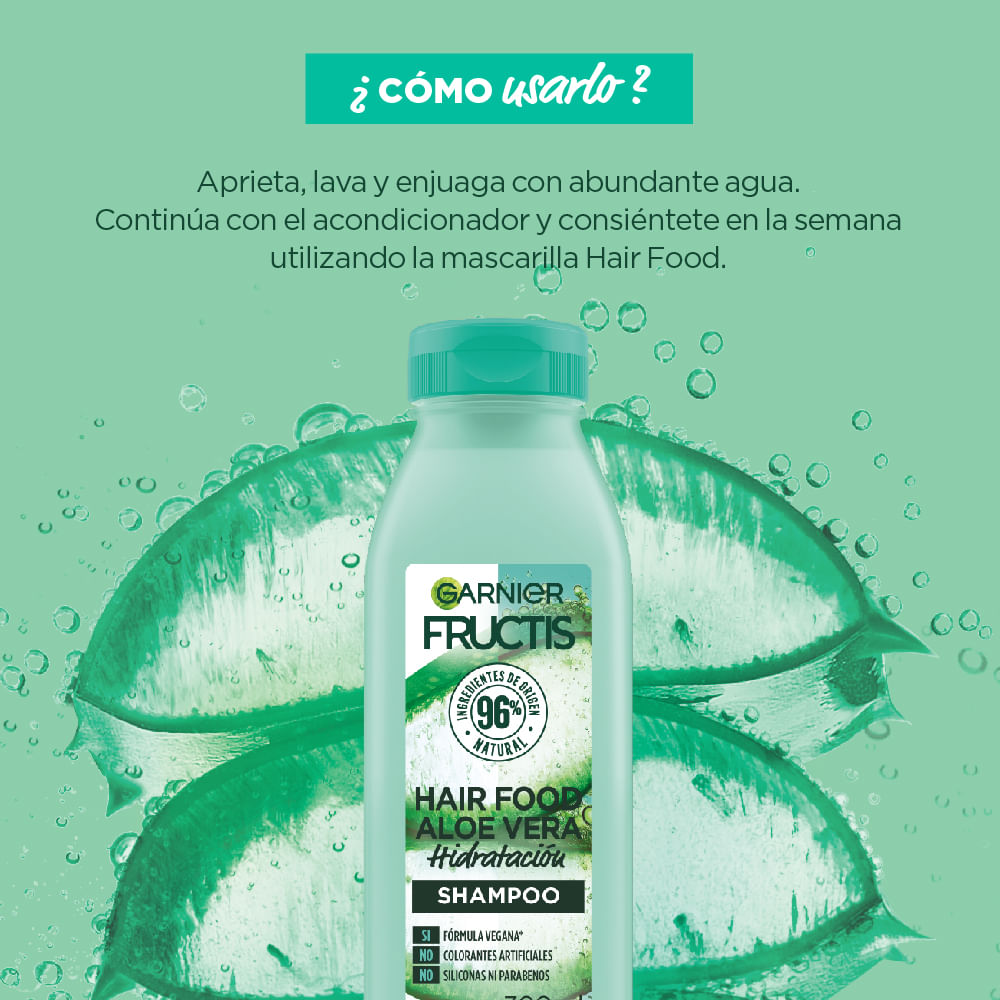 Fructis Shampoo Hair Food Aloe - Perfumerías Pigmento