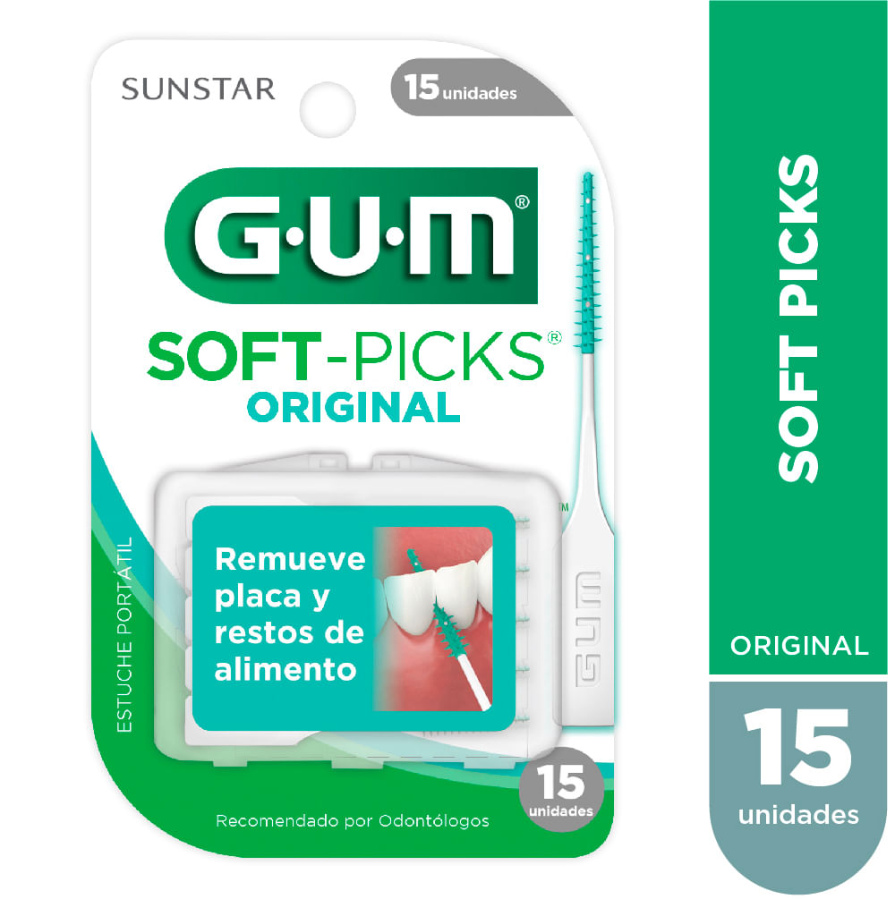 Gum Palillos Interdentales Soft Picks Original - Perfumerías Pigmento