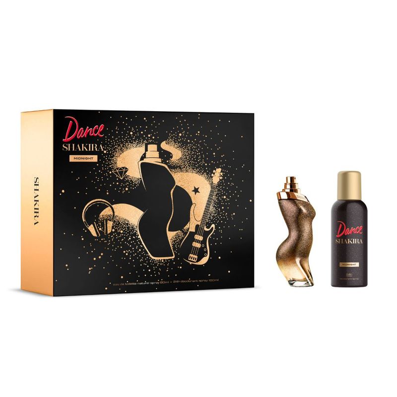 Shakira Set Dance Midnight EDT 80 Ml + DEO - Perfumerías Pigmento Shakira Set Dance Midnight EDT 80 Ml + DEO - Perfumerías Pigmento
