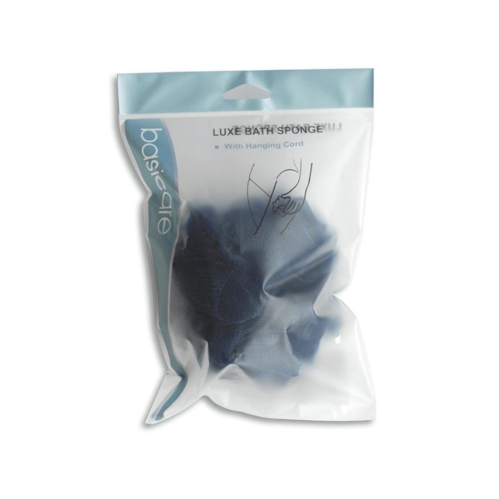 Basicare Esponja Corporal Pompón Azul - Perfumerías Pigmento
