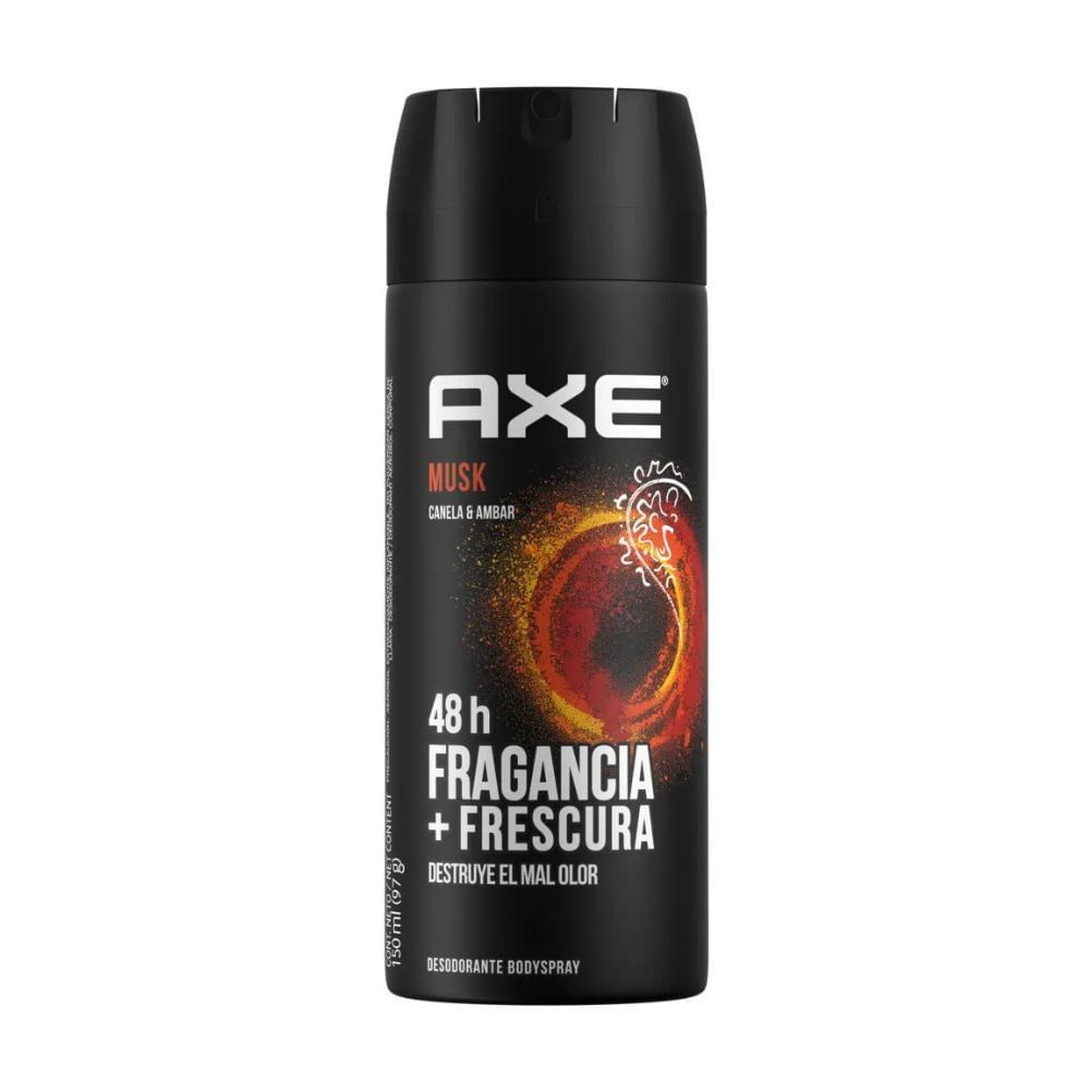 Axe Desodorante Musk Canela & Ámbar - Perfumerías Pigmento