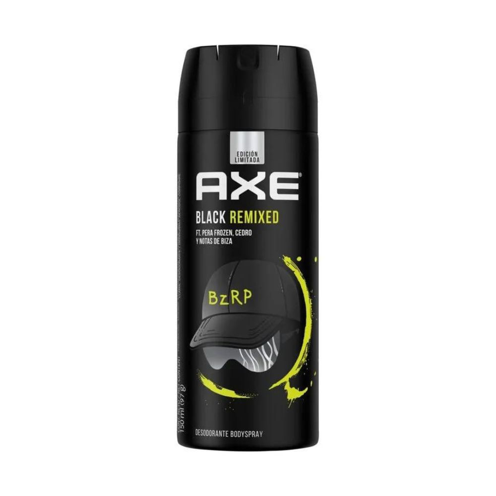 Axe Desodorante Black Remixed Bzrp - Perfumerías Pigmento Axe Desodorante Black Remixed Bzrp - Perfumerías Pigmento