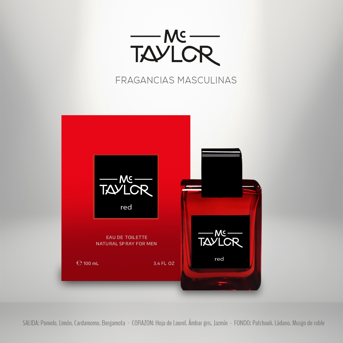 Mc Taylor Mc Taylor Red EDT - Perfumerías Pigmento