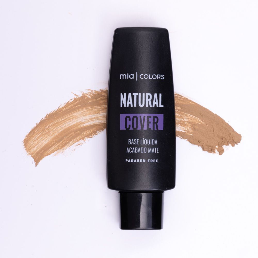 Mia Colors Base Líquida Mate Natural Cover - Perfumerías Pigmento