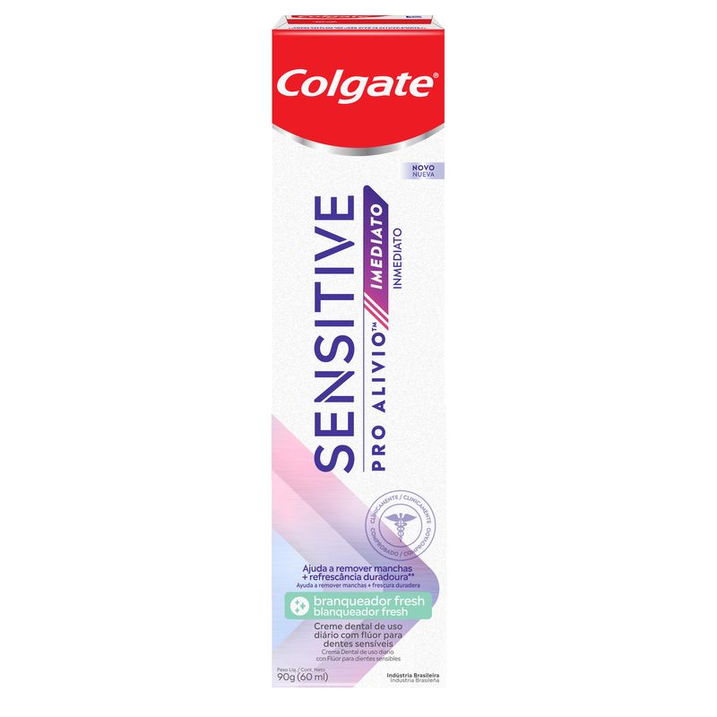 Colgate Crema Dental Sensitive Pro Alivio Inmediato Whitening ...