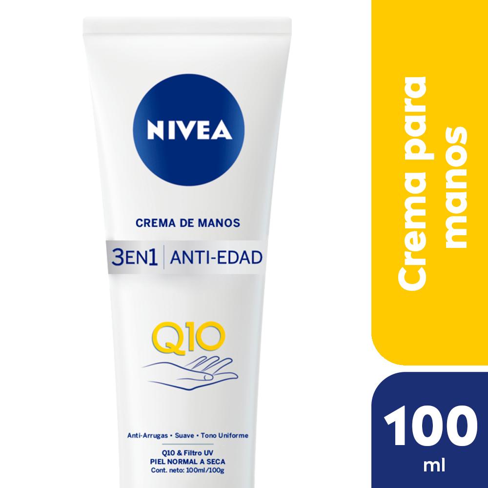Nivea Crema De Manos Antiarrugas Q10 3 En 1 Para Piel Normal A Seca - Perfumerías Pigmento