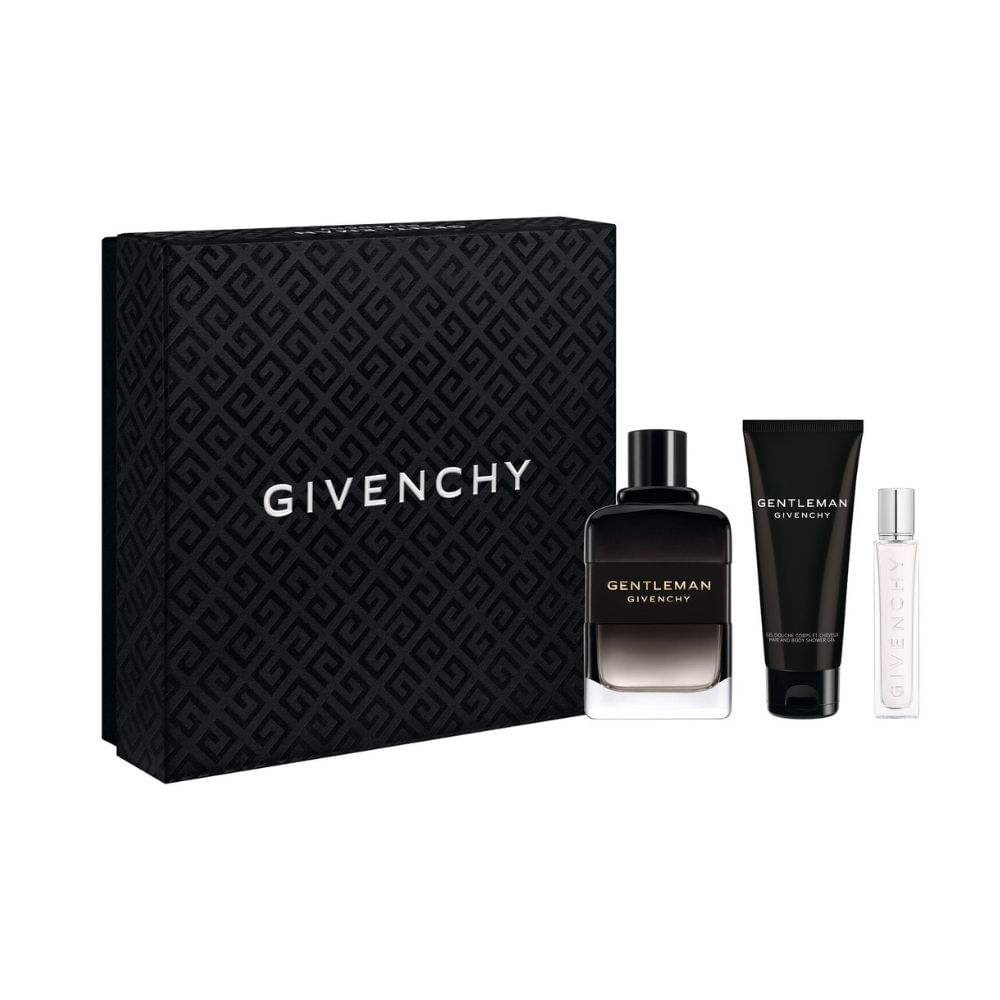 Givenchy Set Gentleman Boisee EDP 100ml + Shower Gel + Travel Spray ...