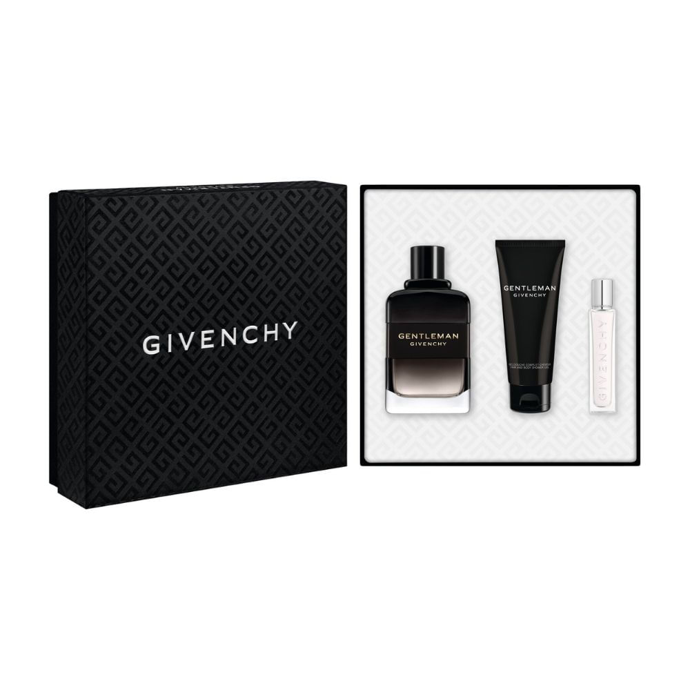 Givenchy Set Gentleman Boisee EDP 100ml + Shower Gel + Travel Spray ...