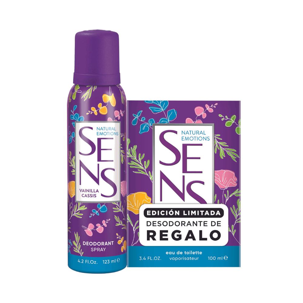 Sens Set Vainilla Cassis EDT 100 Ml + DEO - Perfumerías Pigmento
