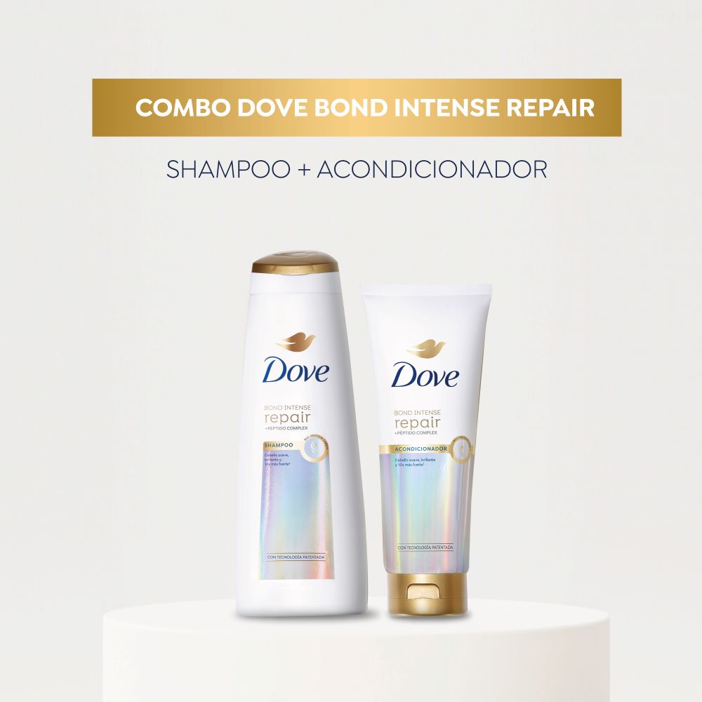 Dove Kit Bond Intense Repair: Shampoo + Acondicionador - Perfumerías Pigmento