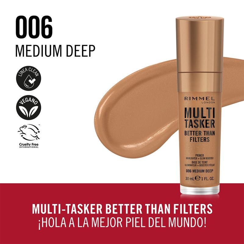Rimmel Primer + Base Multi-Tasker Better Than Filters - Perfumerías Pigmento
