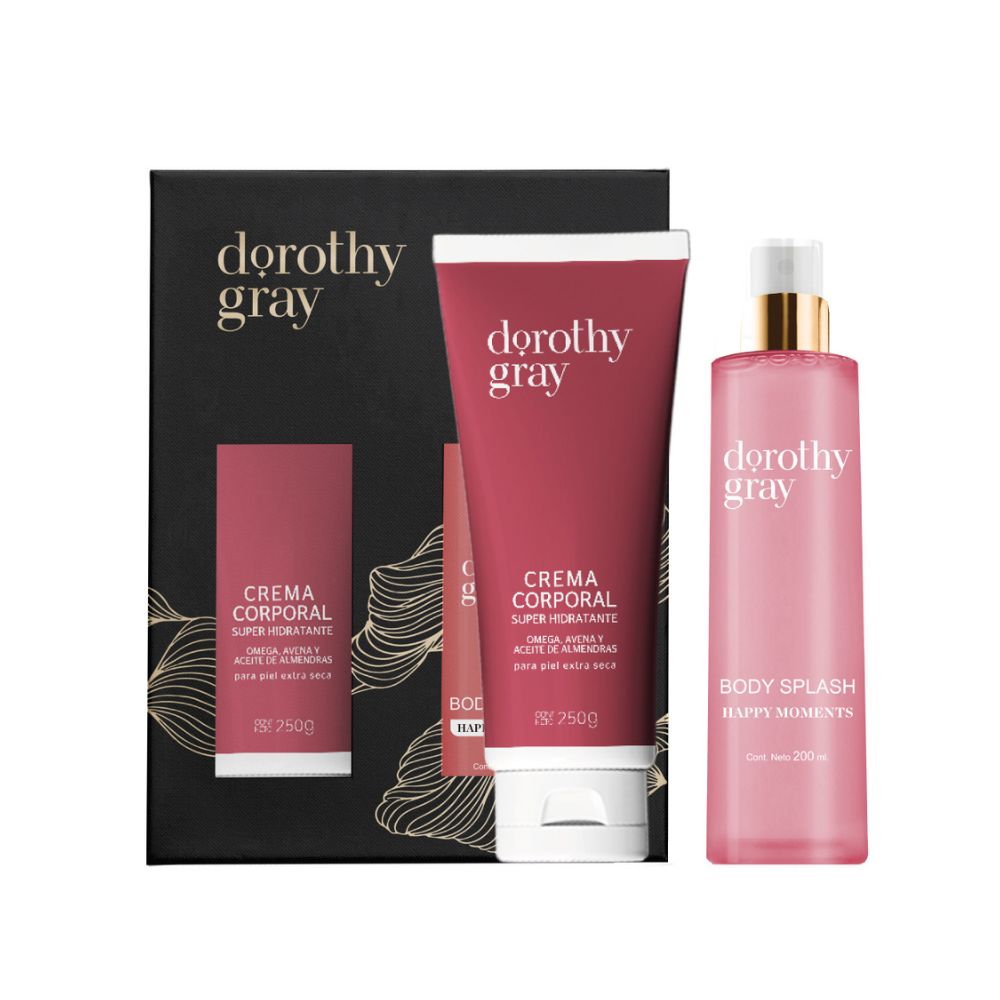 Dorothy Gray Set Happy Moments Body Splash 200 Ml + Body Lotion ...