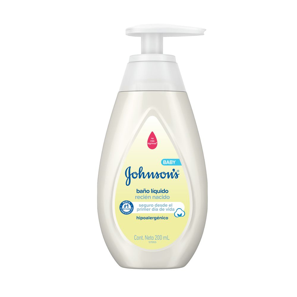 Johnson & Johnson Jabón Liquido Para Bebé Recién Nacido - Perfumerías ...