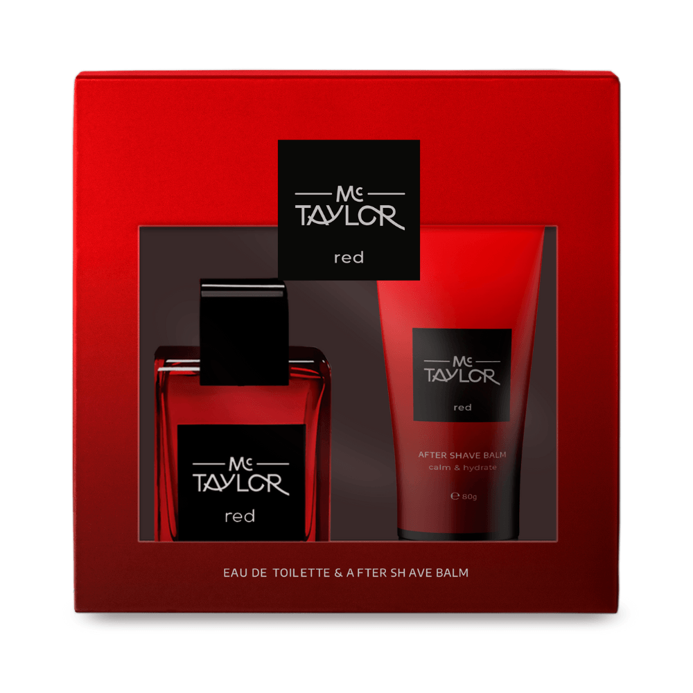 Set Mc Taylon Red EDT 100 Ml + After Shave - Perfumerías Pigmento